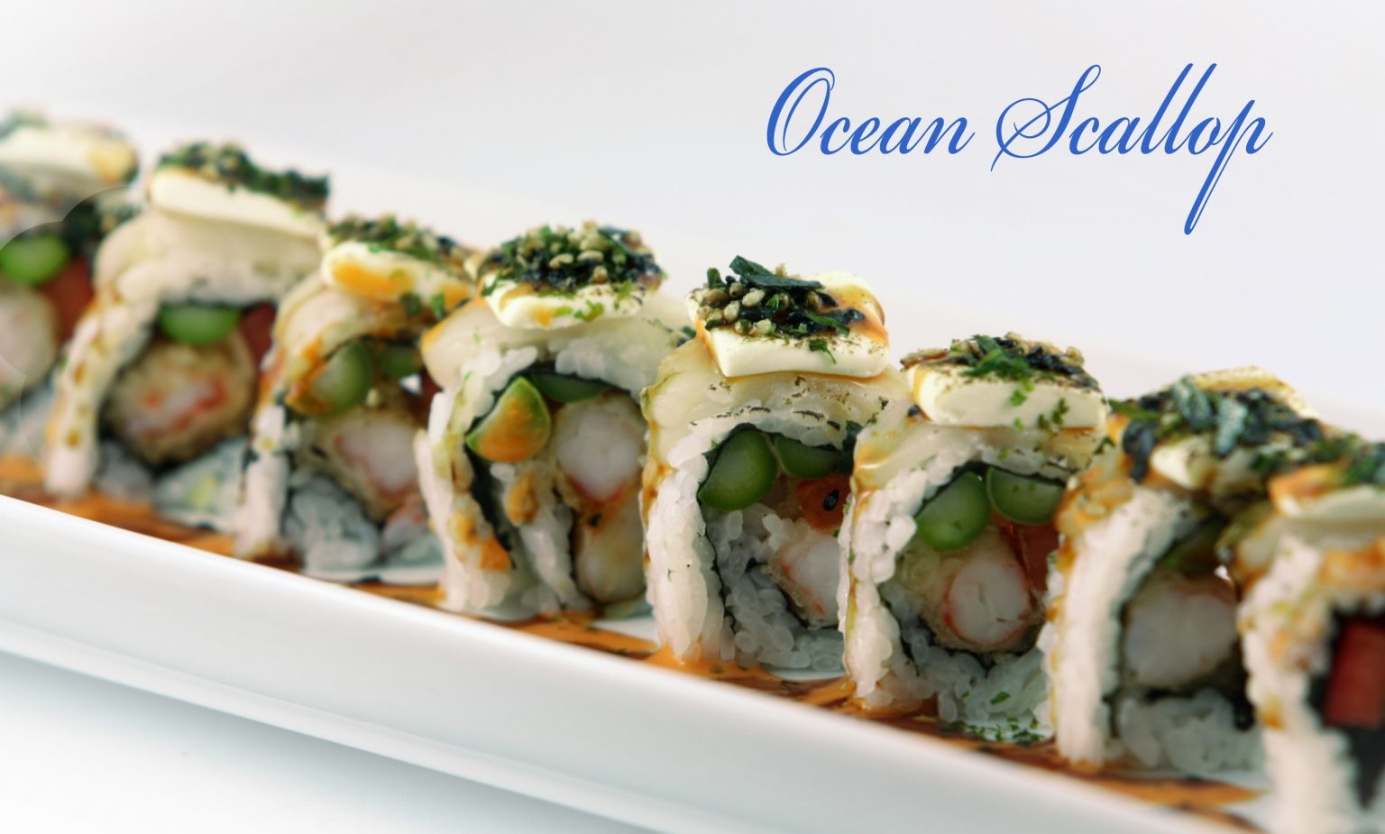 Ocean Scallop Roll – Kami Japanese Restaurant