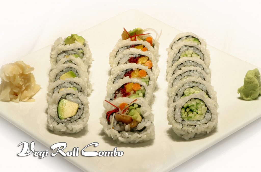Vegetable Roll Combo – Kami Japanese Restaurant